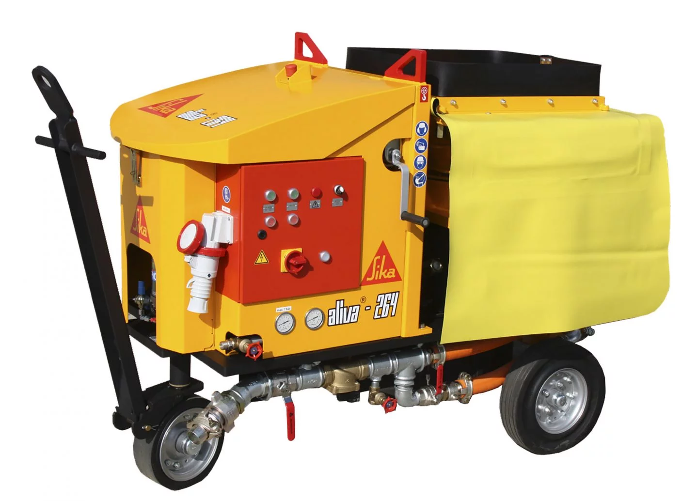 ALIVA-264 Shotcrete Machine - Eitzen GmbH
