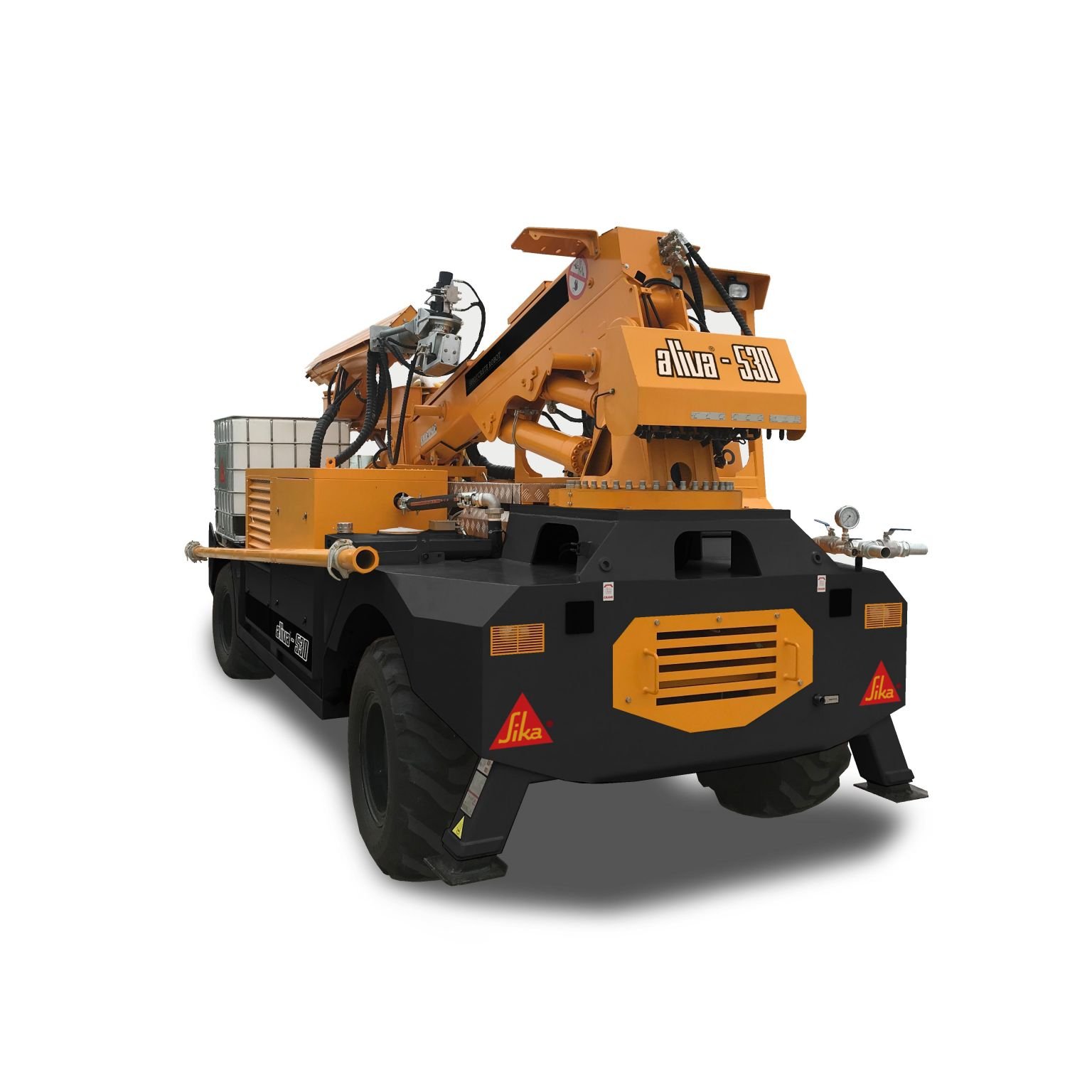 ALIVA-530 Shotcrete system - Eitzen GmbH